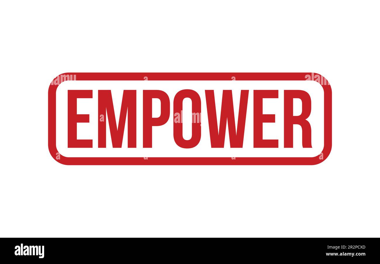 Empower stamp Stock Vector Images - Alamy