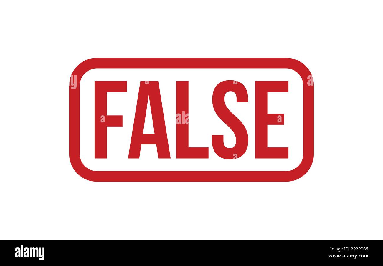 False Rubber Stamp Seal Vector Stock Vector Image & Art - Alamy