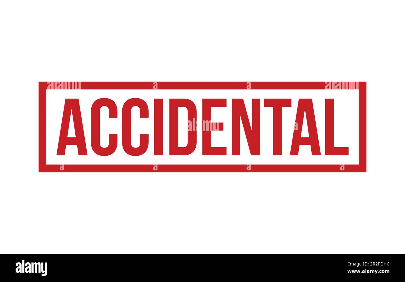 Accidental Rubber Stamp Seal Vector Stock Vector Image & Art - Alamy