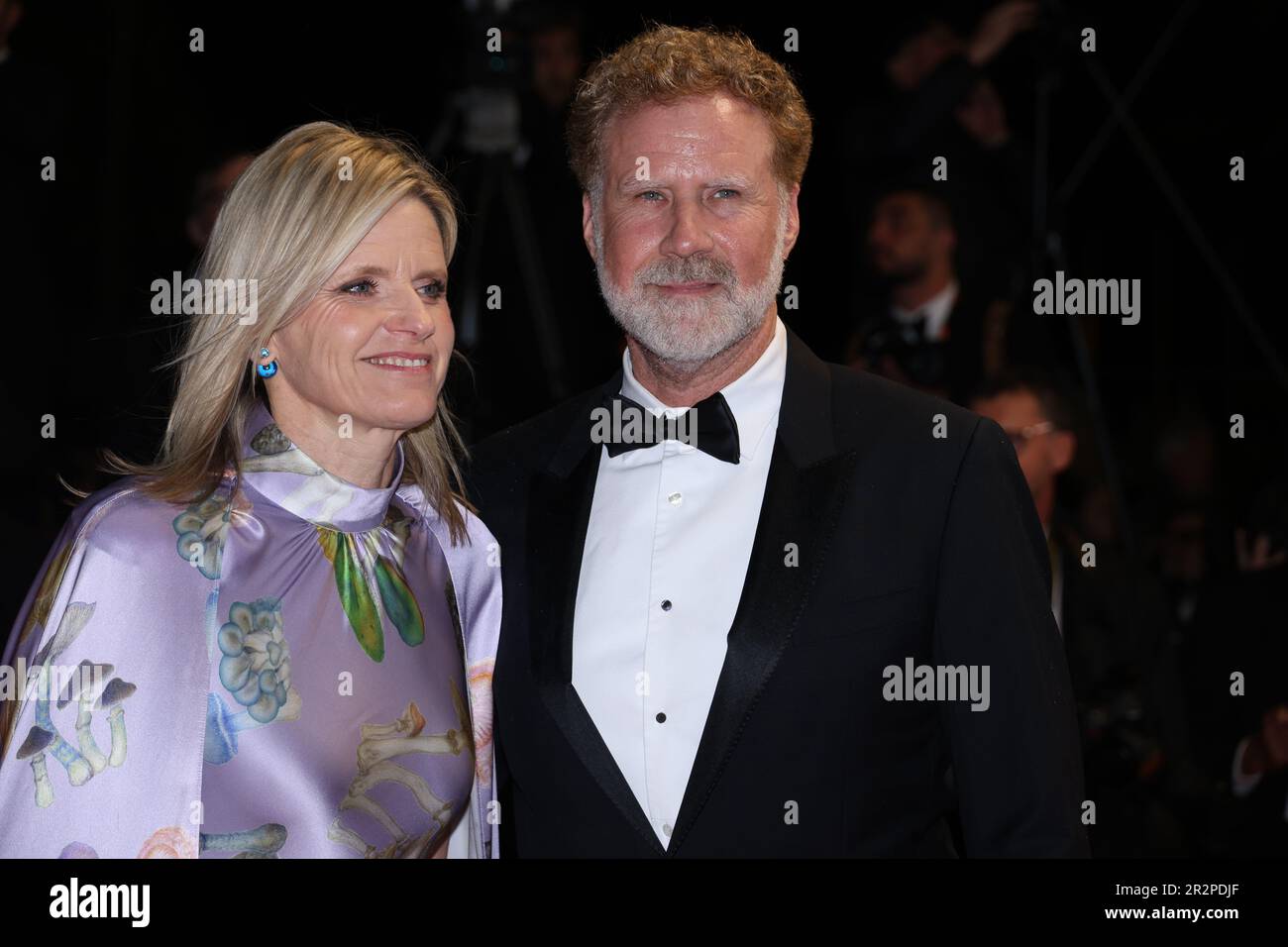 Cannes, France. 20th May, 2023. Viveca Paulin and Will Ferrell attend ...
