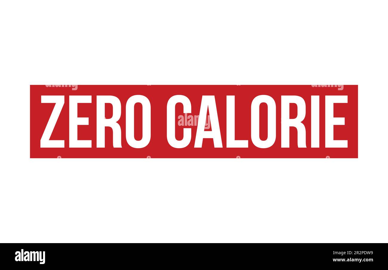 Zero Calorie Rubber Stamp Seal Vector Stock Vector Image & Art - Alamy