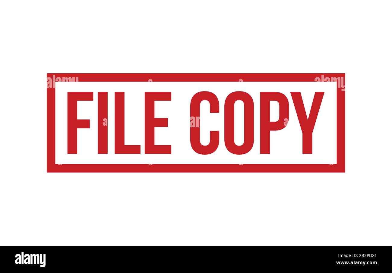 File copy rubber stamp hi-res stock photography and images - Alamy