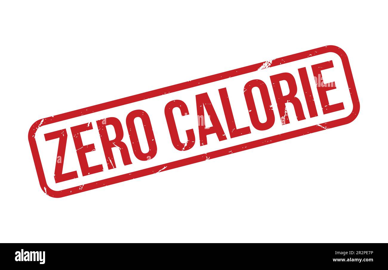 Zero Calorie Rubber Stamp Seal Vector Stock Vector Image & Art - Alamy