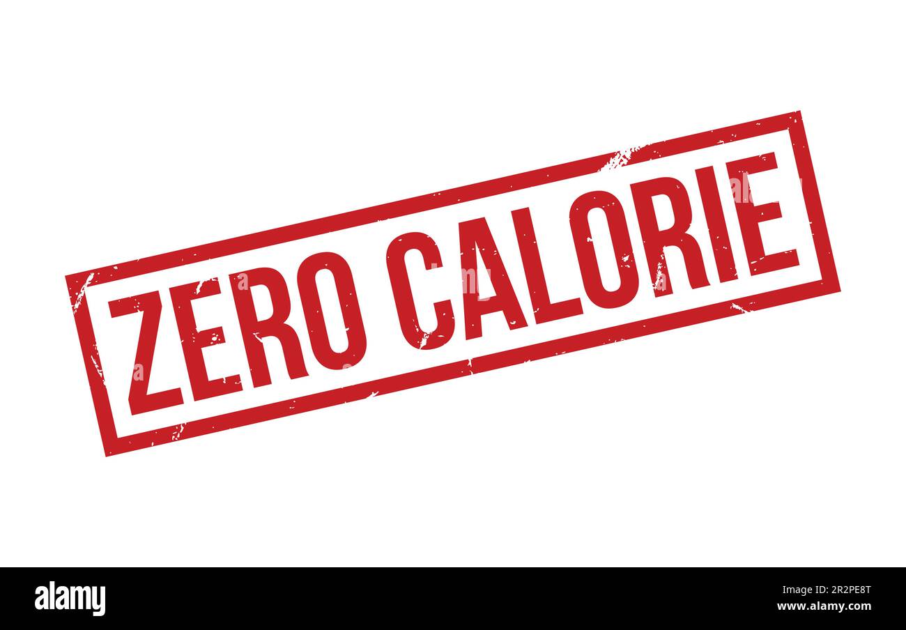 Zero Calorie Rubber Stamp Seal Vector Stock Vector Image & Art - Alamy