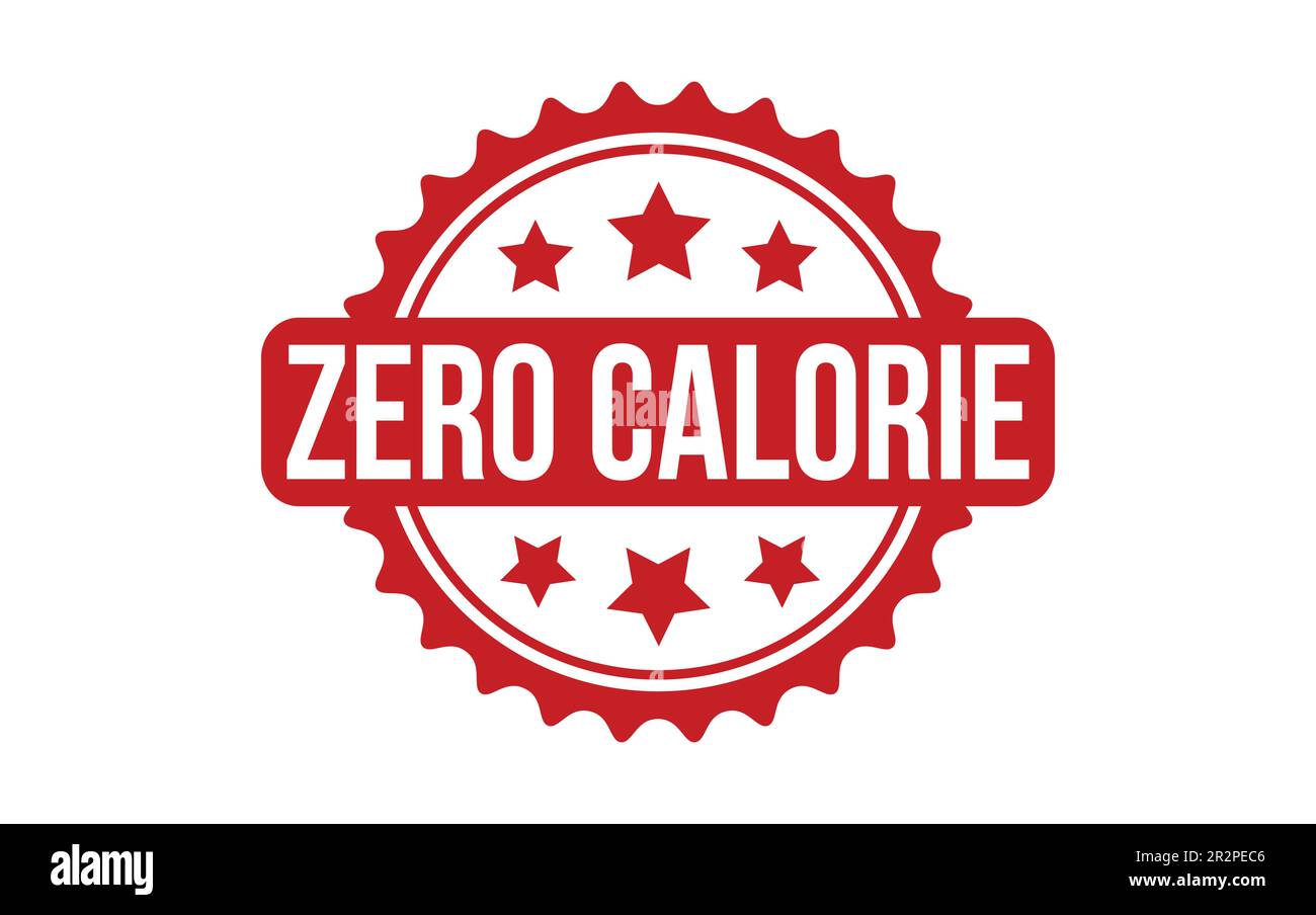 Zero Calorie Rubber Stamp Seal Vector Stock Vector Image & Art - Alamy