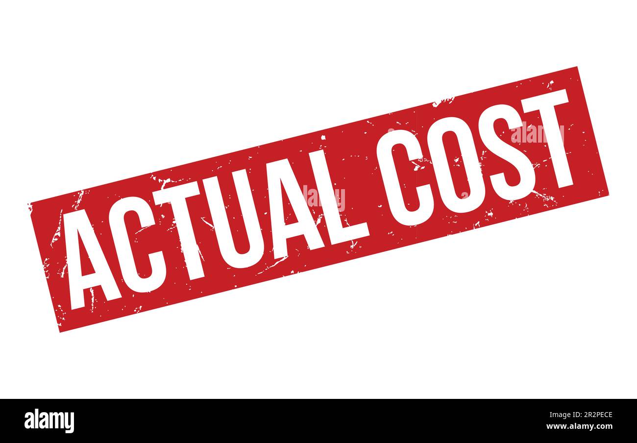 Actual cost stamp hi-res stock photography and images - Alamy