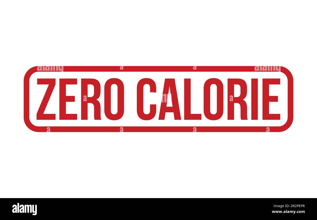 Zero Calorie Rubber Stamp Seal Vector Stock Vector Image & Art - Alamy
