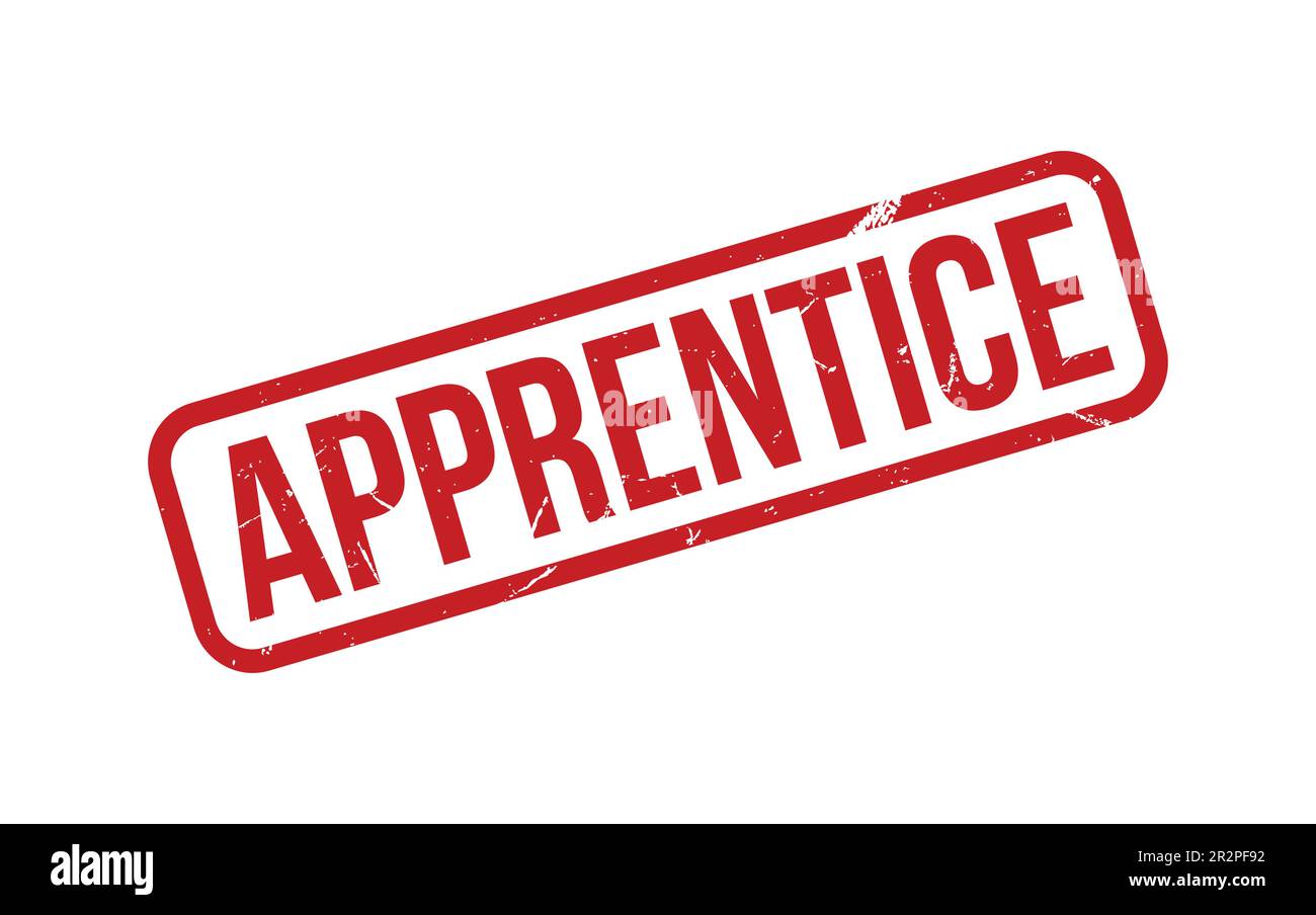 Apprentice Rubber Stamp Seal Vector Stock Vector Image & Art - Alamy