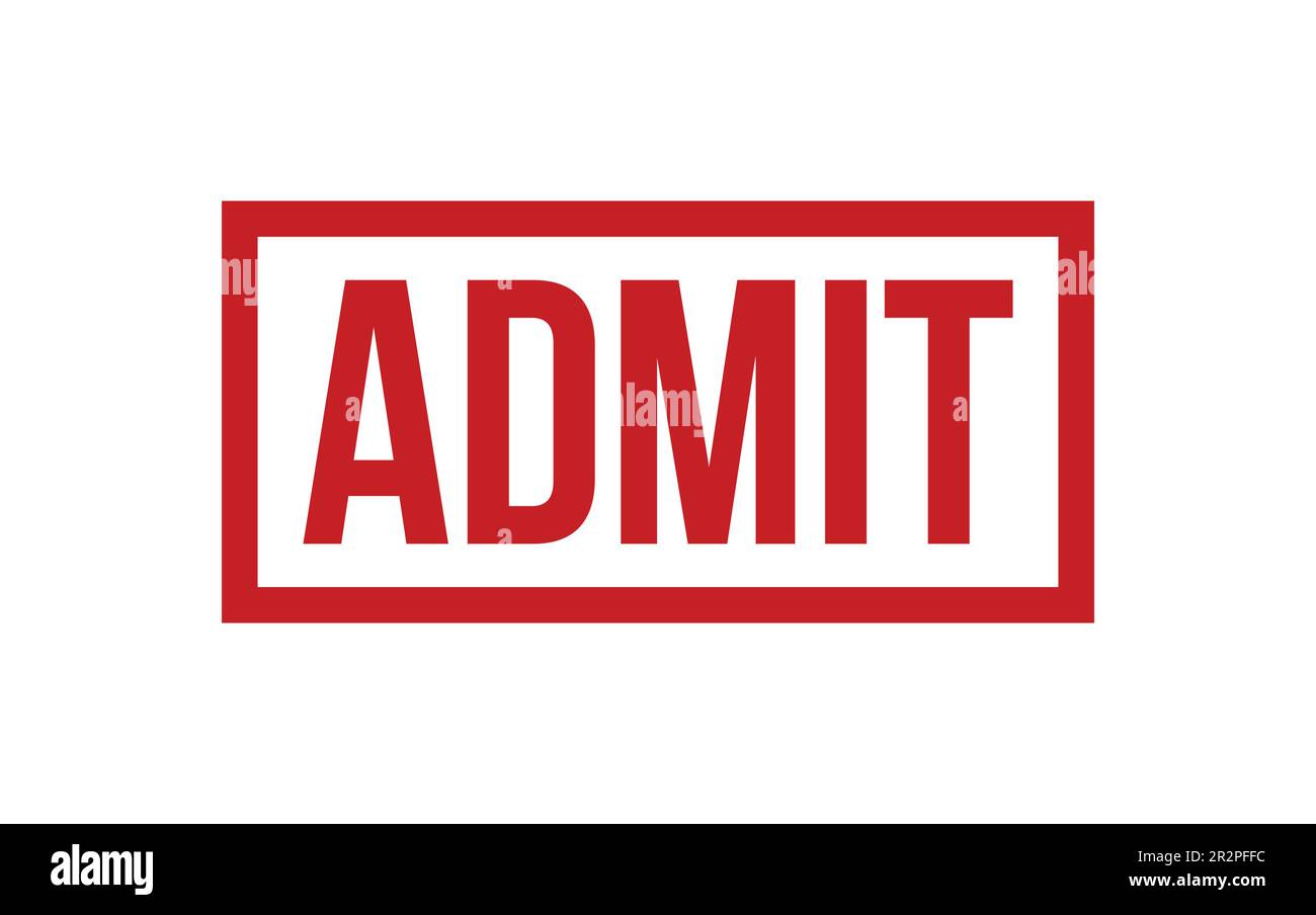 Admit stamp hi-res stock photography and images - Alamy