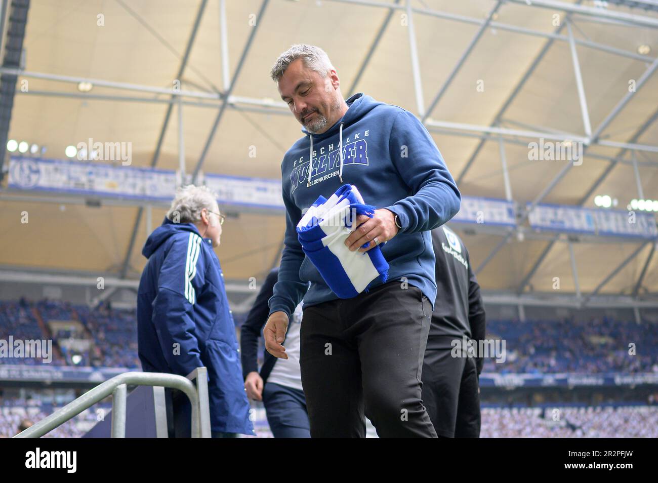 coach Thomas REIS (GE) Soccer 1st Bundesliga, 33rd matchday, FC Schalke ...