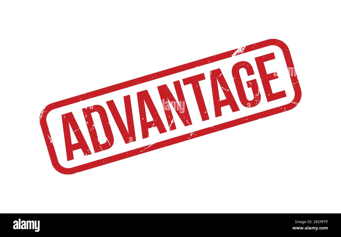 Advantage Rubber Stamp Seal Vector Stock Vector Image & Art - Alamy