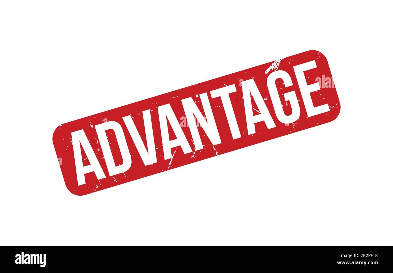 Advantage Rubber Stamp Seal Vector Stock Vector Image & Art - Alamy