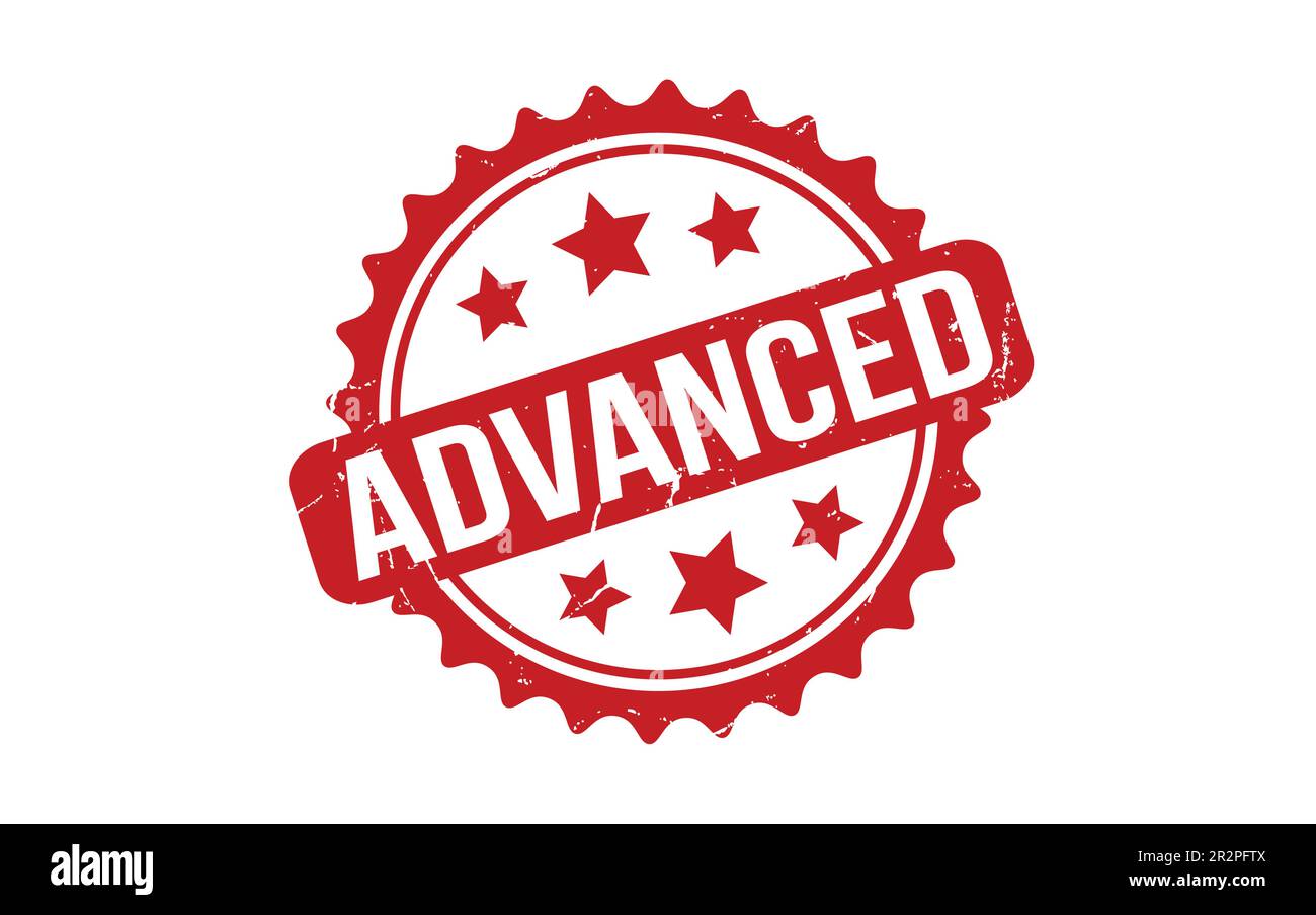 Advanced Rubber Stamp Seal Vector Stock Vector Image & Art - Alamy