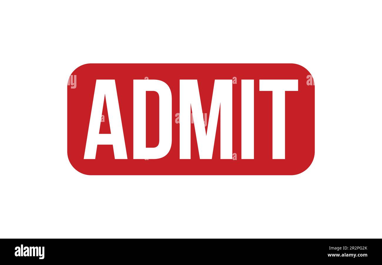 Admit stamp hi-res stock photography and images - Alamy
