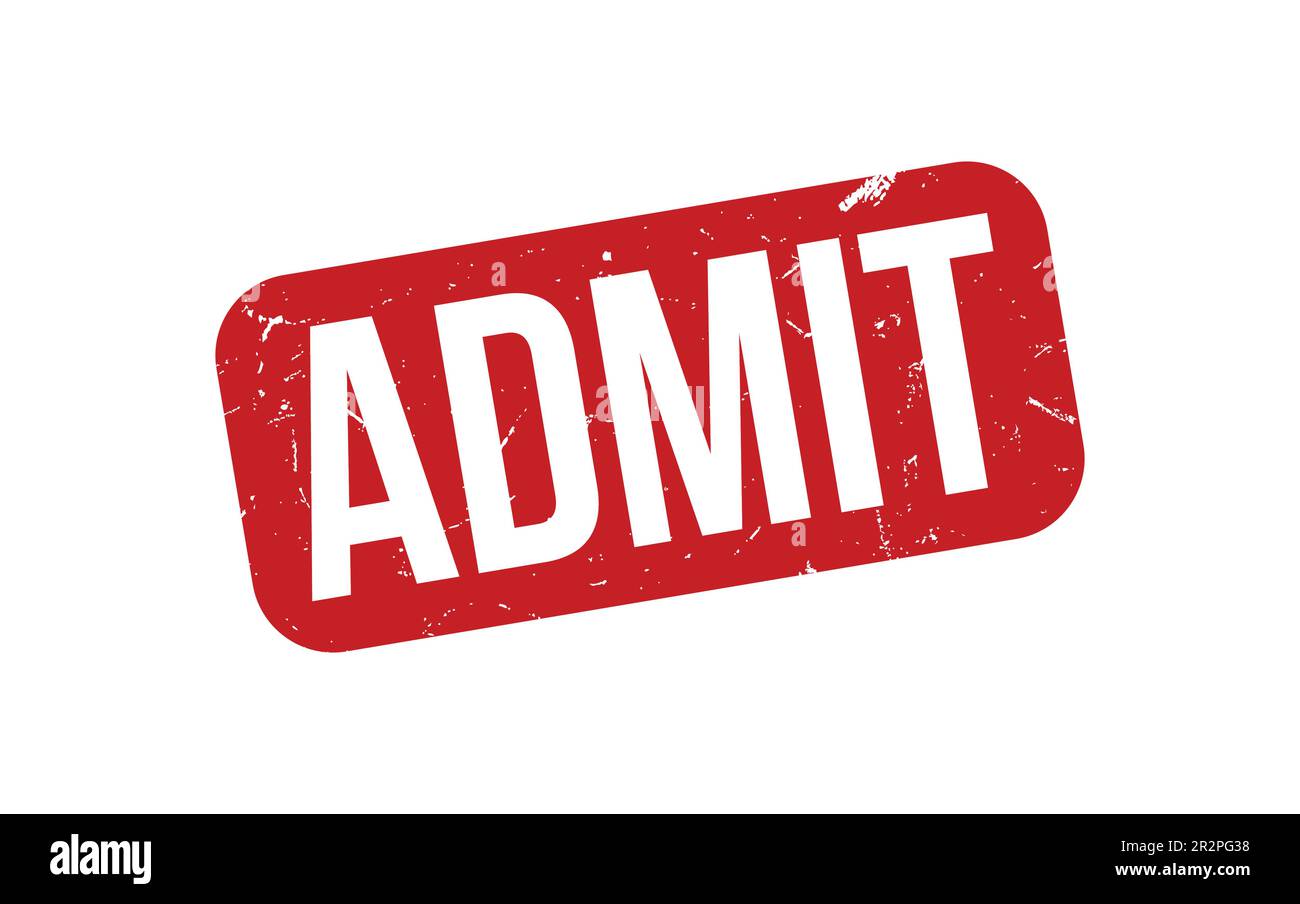 Admit stamp hi-res stock photography and images - Alamy