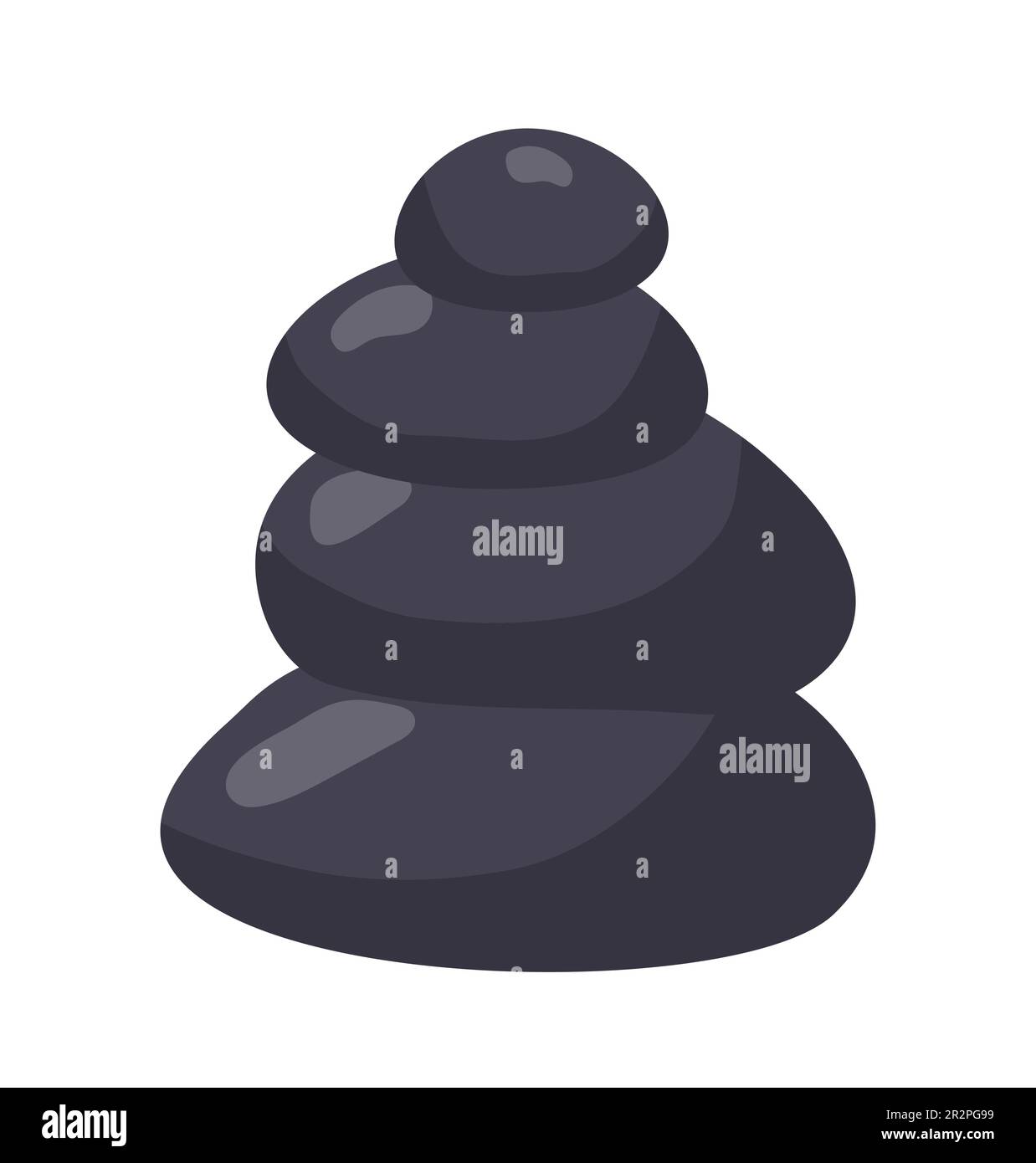 Spa stones cartoon hi-res stock photography and images - Alamy