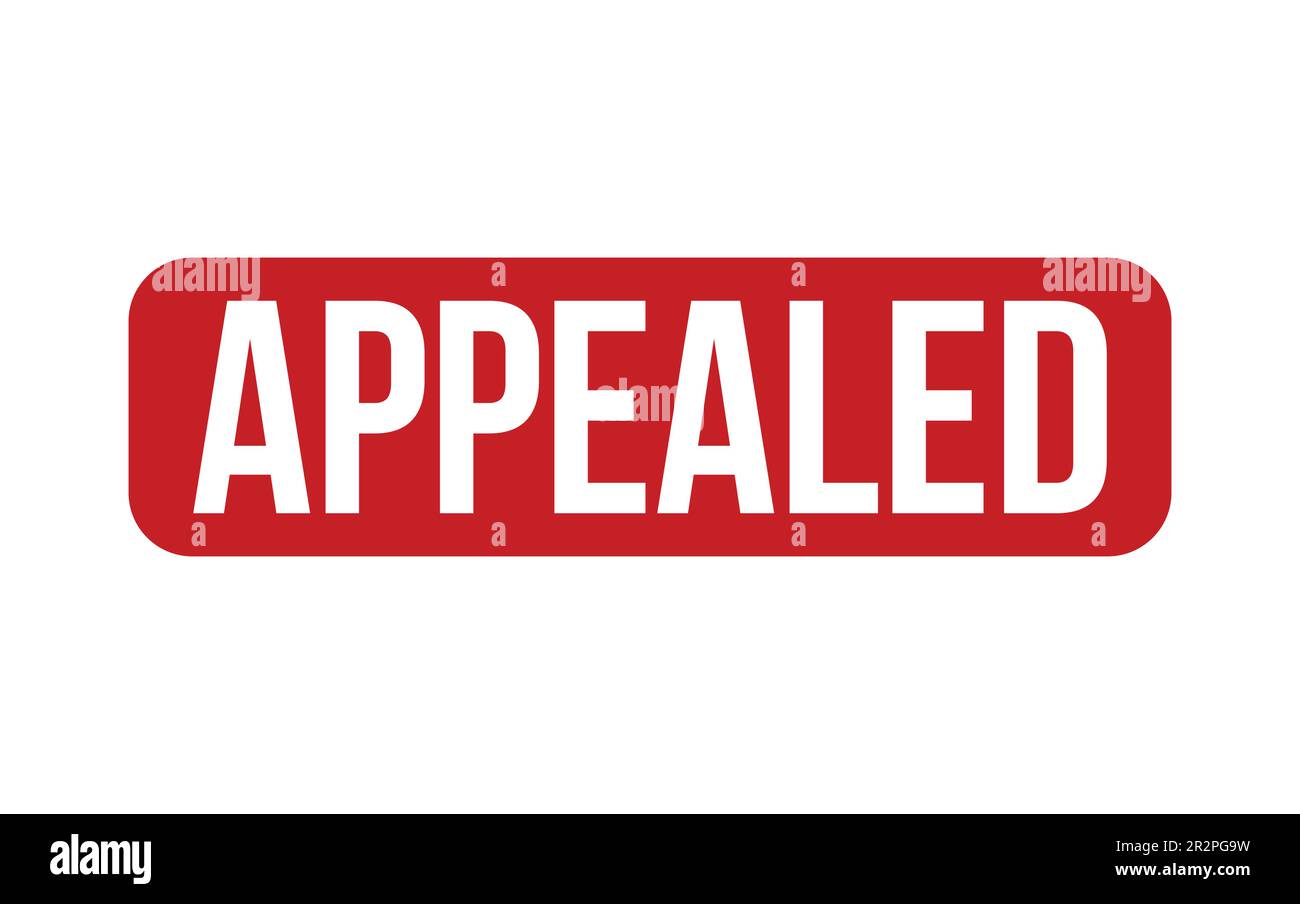 Appealed Rubber Stamp Seal Vector Stock Vector Image & Art - Alamy