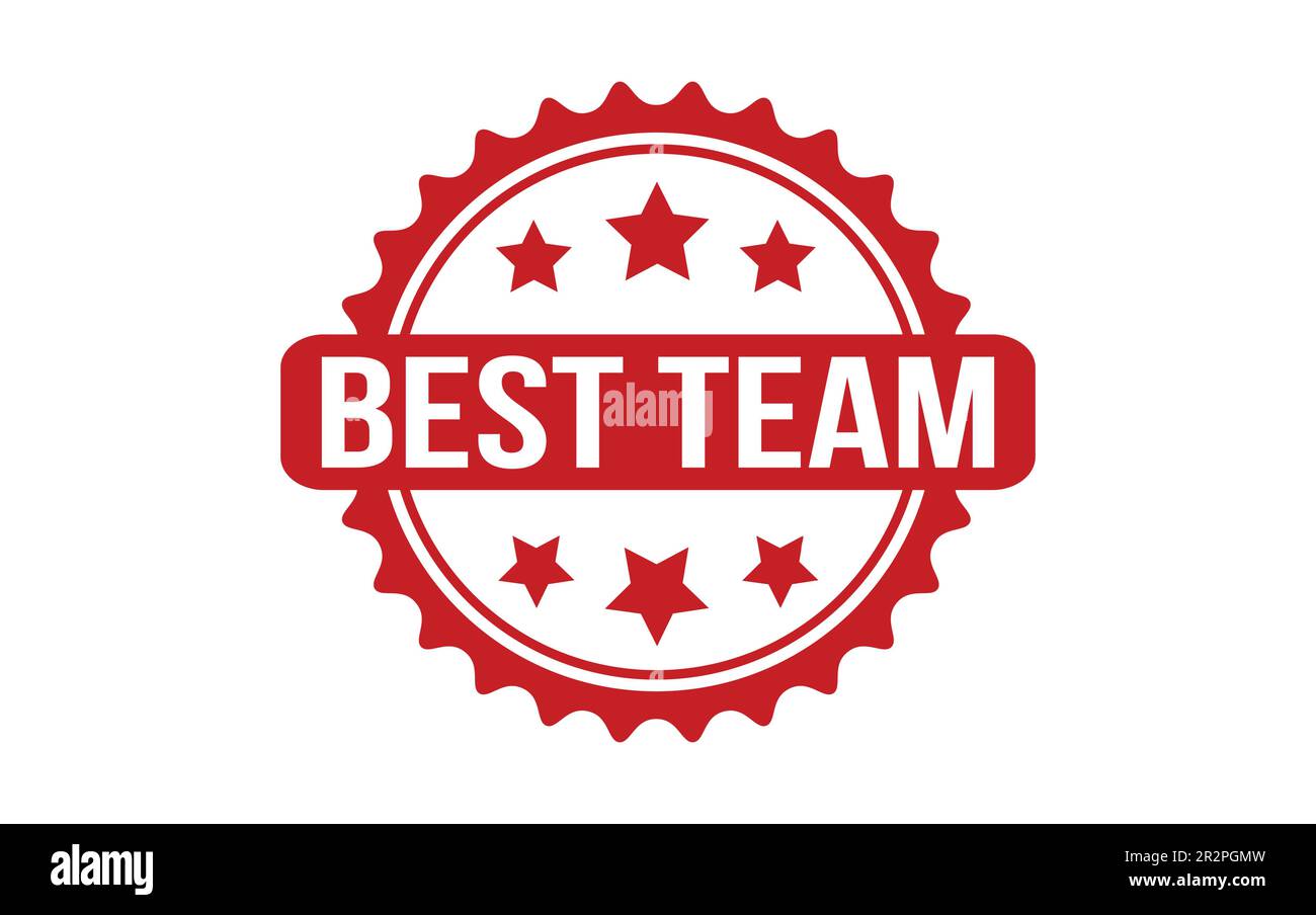 Best Team Rubber Stamp Seal Vector Stock Vector Image & Art - Alamy