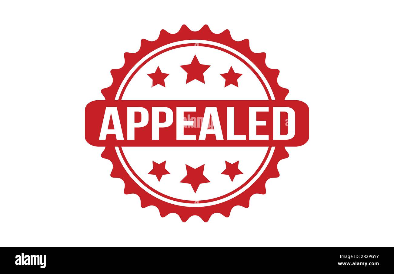 Appealed Rubber Stamp Seal Vector Stock Vector Image & Art - Alamy