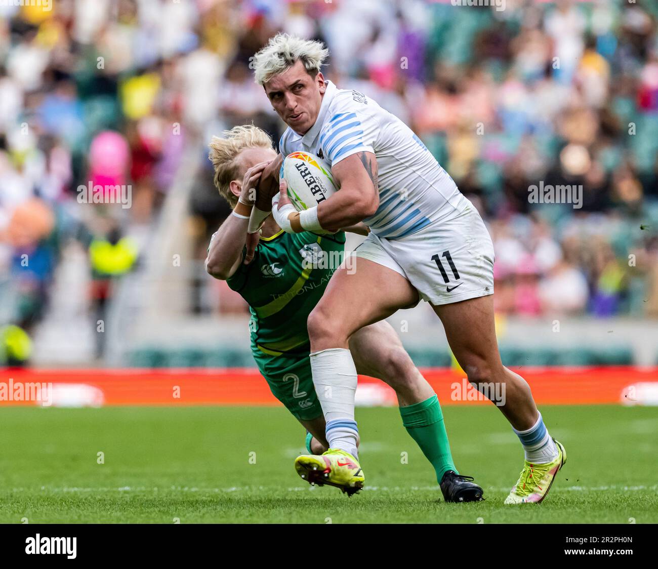 LONDON, UNITED KINGDOM. 20th, May 2023. Luciano Gonzalez of Argentina ...