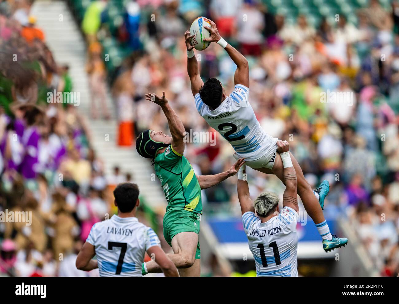 World sevens rugby ball 2022 hi-res stock photography and images - Alamy