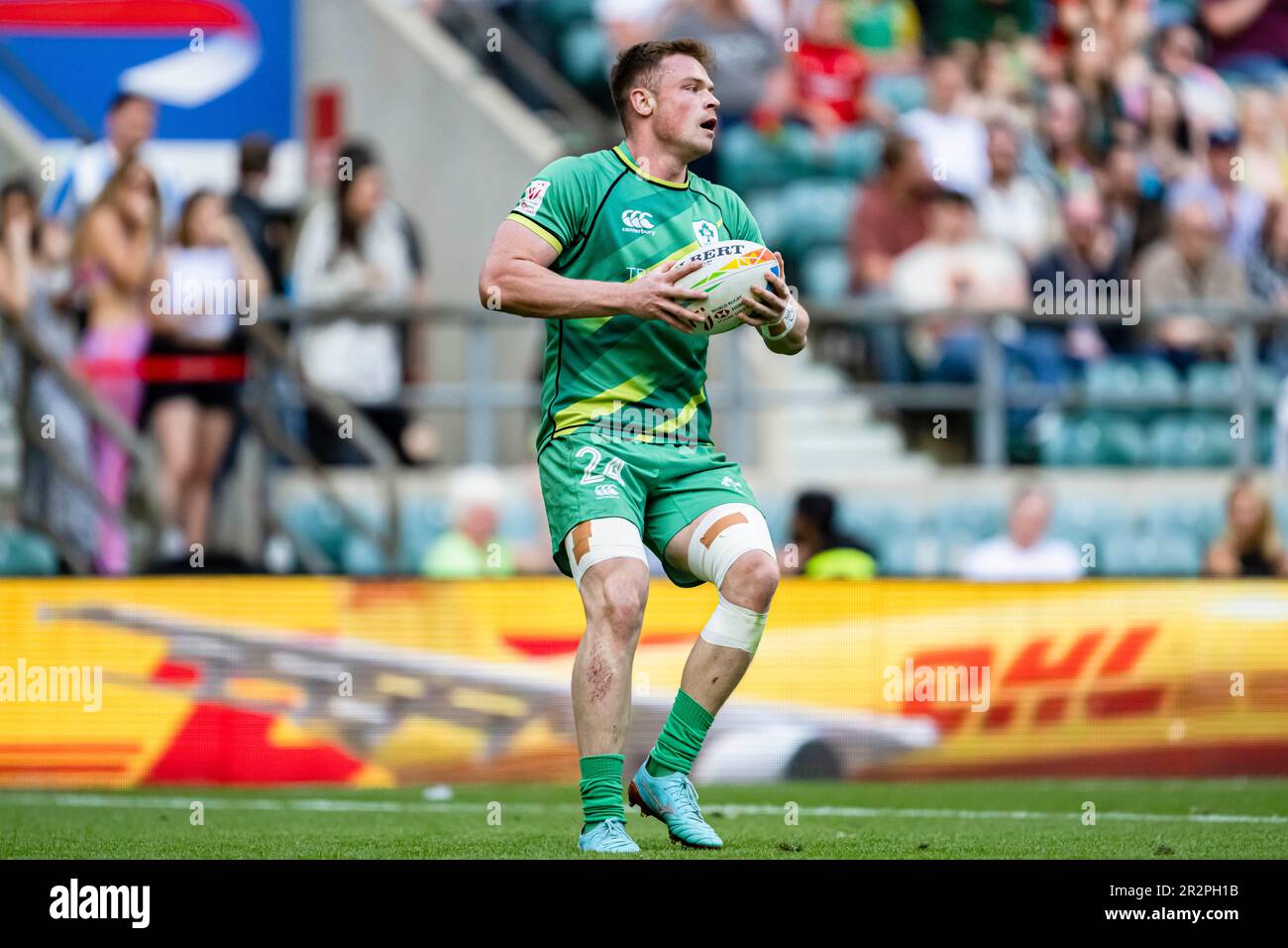 LONDON, UNITED KINGDOM. 20th, May 2023. Zac Ward of Ireland in action ...
