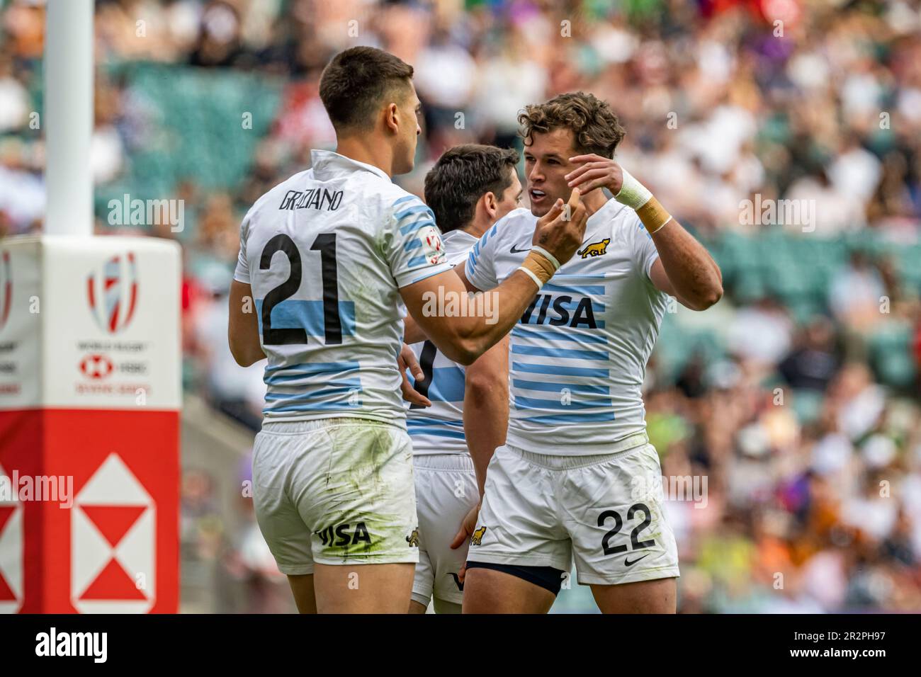 LONDON, UNITED KINGDOM. 20th, May 2023. Mateo Graziano of Argentina (l ...