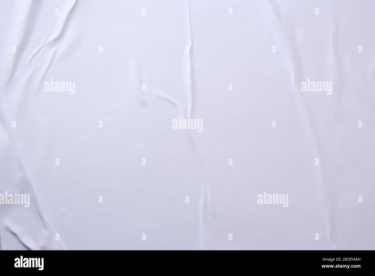 Texture of white creased paper, closeup view Stock Photo - Alamy
