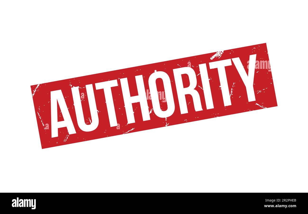Authority Rubber Stamp Seal Vector Stock Vector Image & Art - Alamy