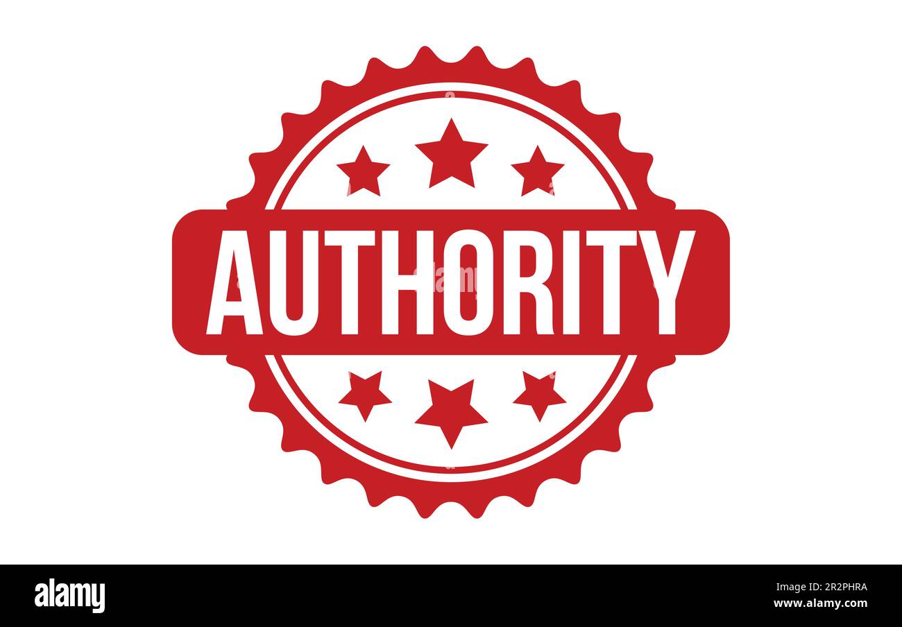 Authority Rubber Stamp Seal Vector Stock Vector Image & Art - Alamy