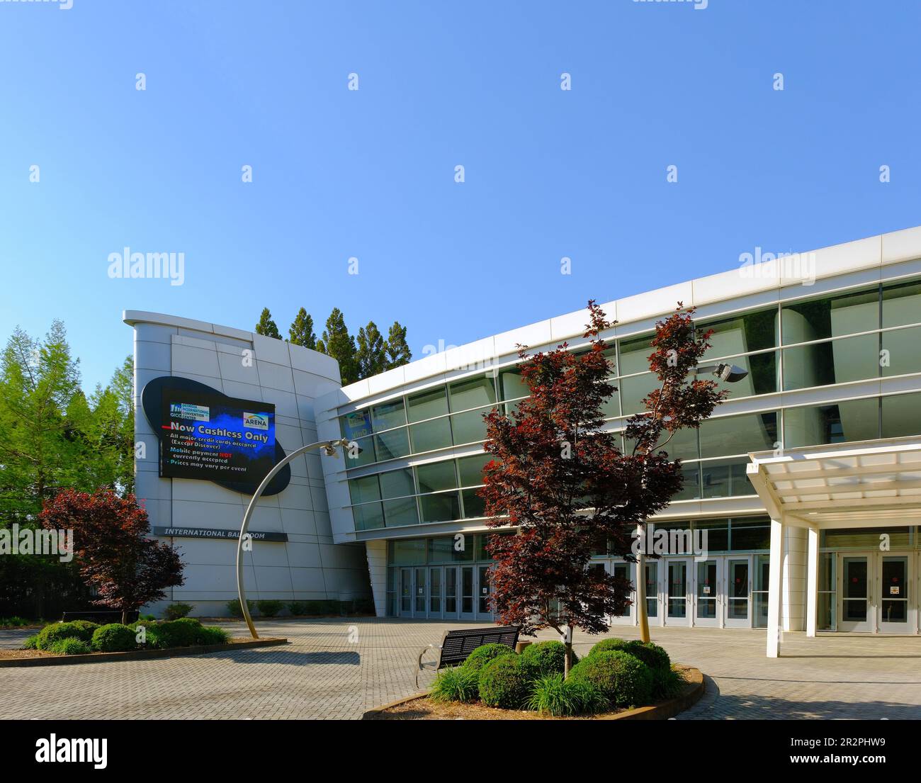 ATLANTA, GEORGIA - April 19, 2023: The Atlanta Convention Center and ...