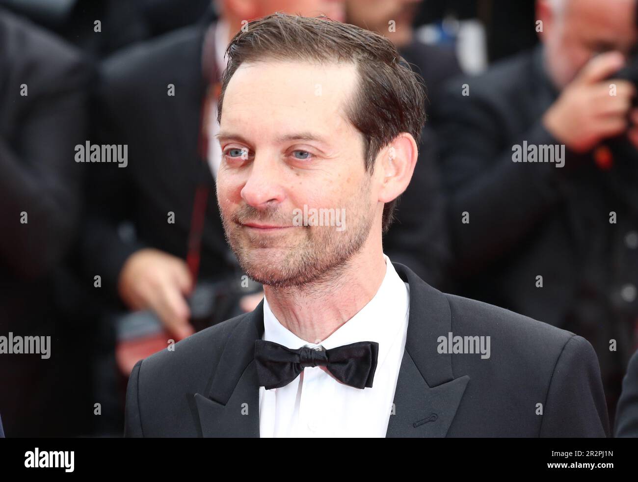 Cannes, France, 20th May, 2023. Toby Maguire arriving on the red carpet ...