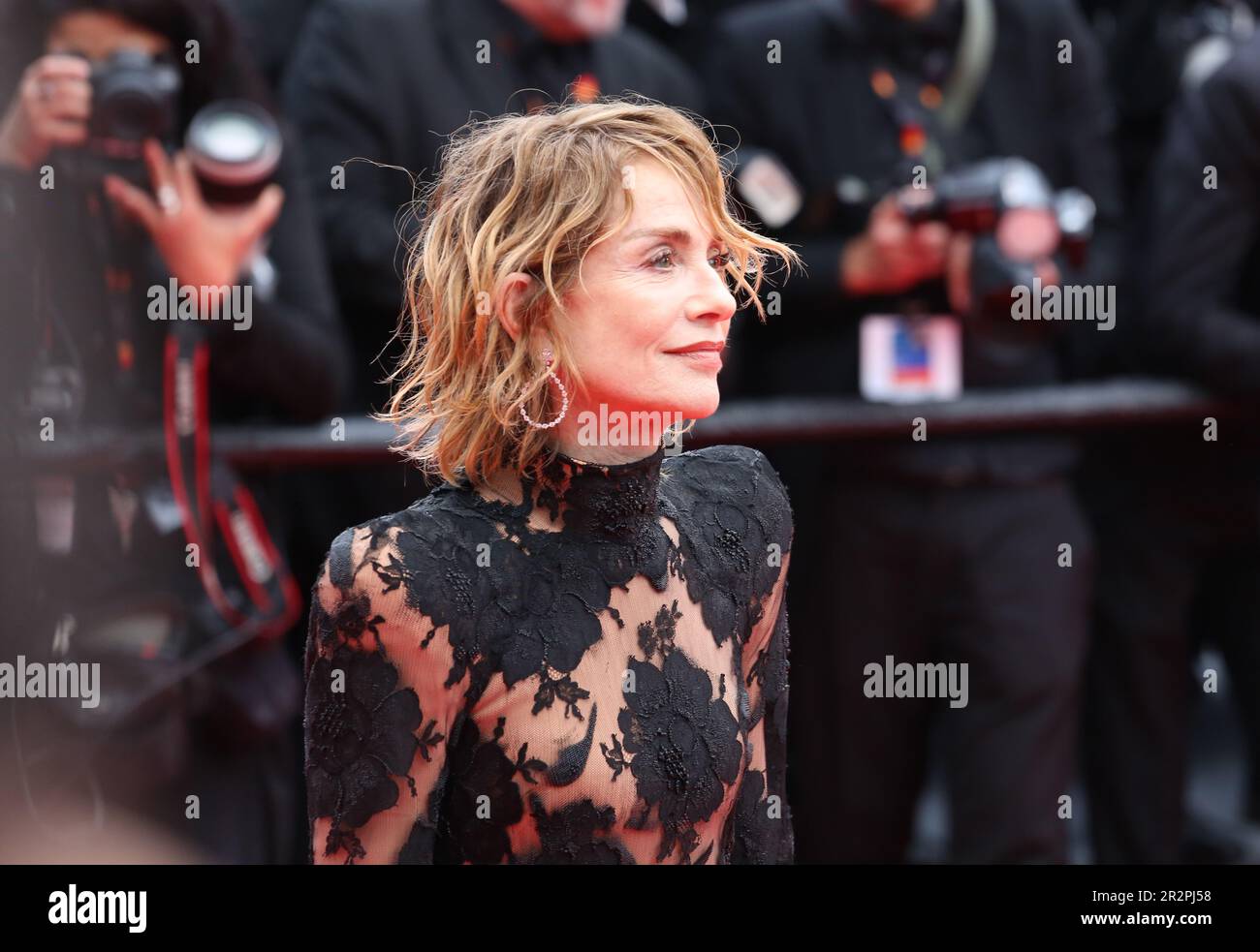 Cannes, France, 20th May, 2023. Isabelle Huppert arriving on the red ...