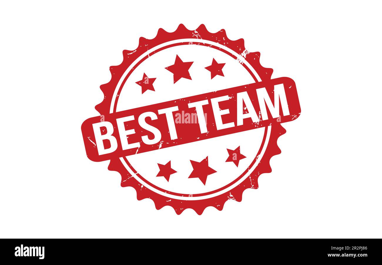 Best Team Rubber Stamp Seal Vector Stock Vector Image & Art - Alamy