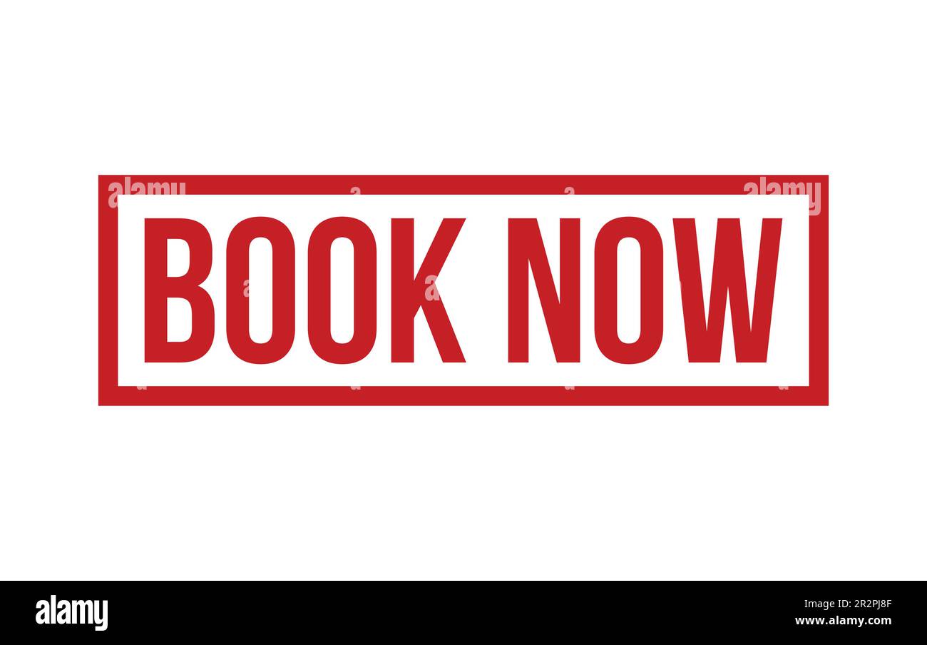 Book now Rubber Stamp Seal Vector Stock Vector Image & Art - Alamy