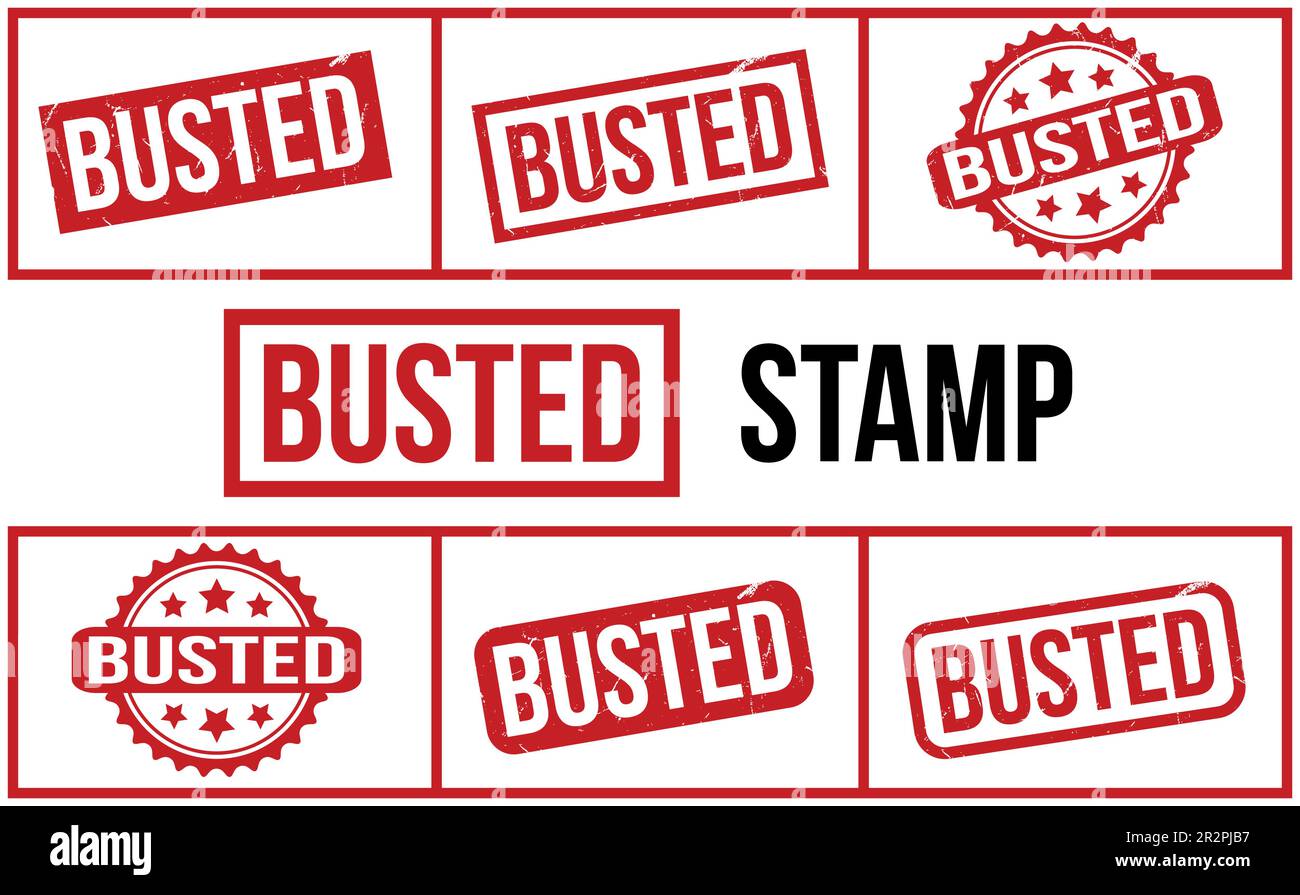 Busted stamp hi-res stock photography and images - Alamy