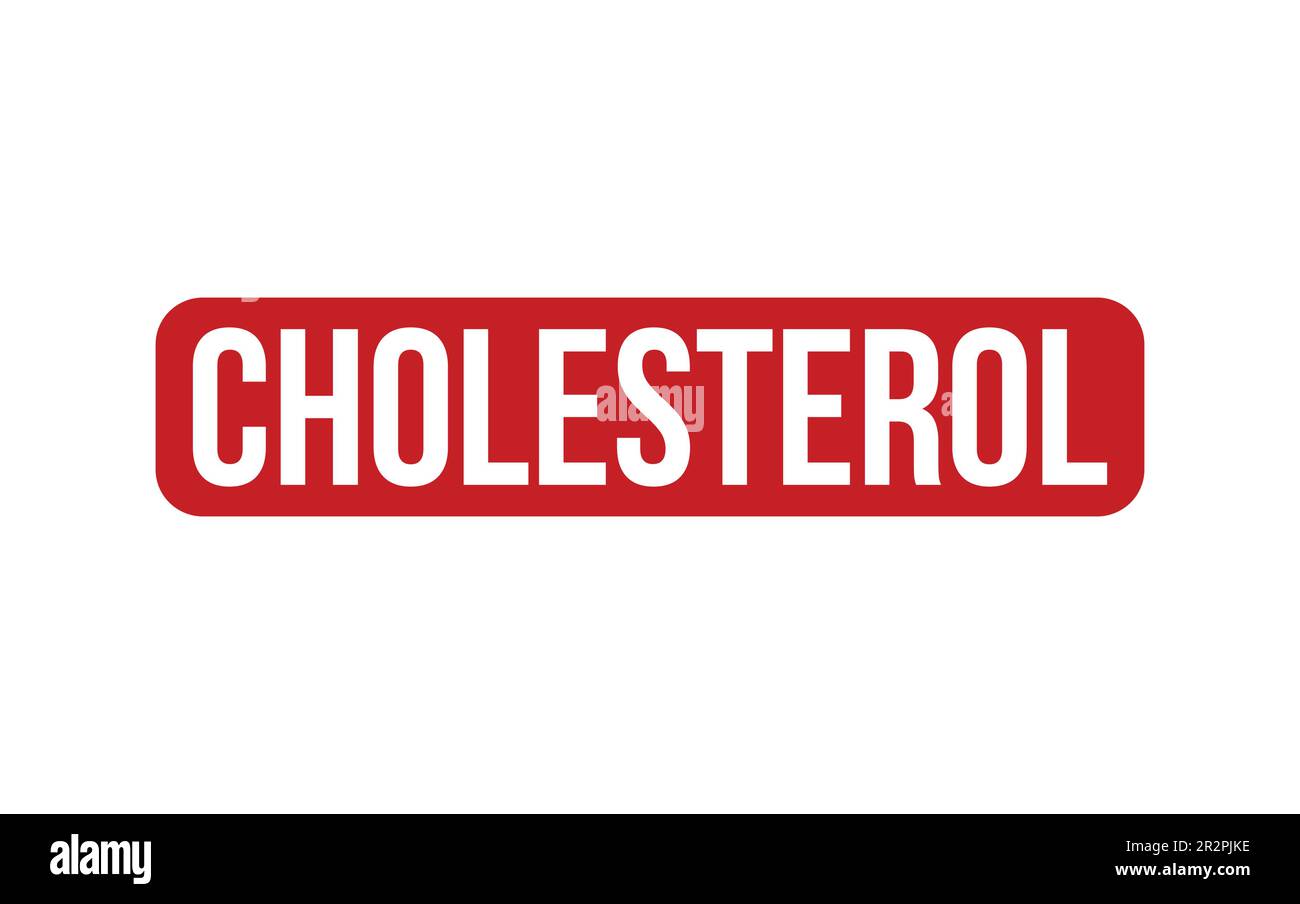 Cholesterol Rubber Stamp Seal Vector Stock Vector Image & Art - Alamy