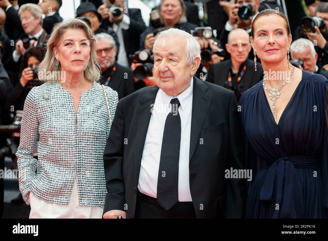 Caroline of Monaco, Paul Rassam and Carole Bouquet attend the 'Killers ...