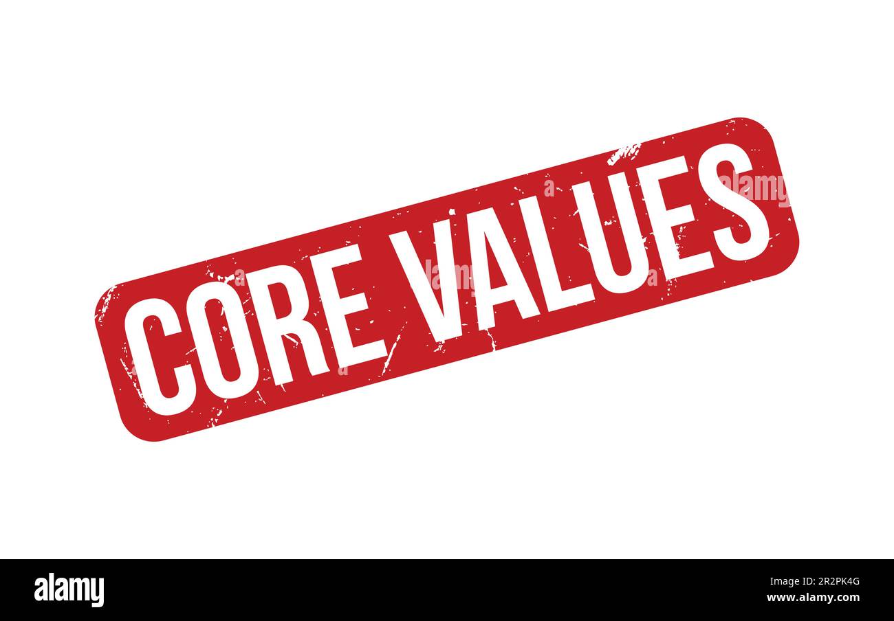 Core Values Rubber Stamp Seal Vector Stock Vector Image & Art - Alamy