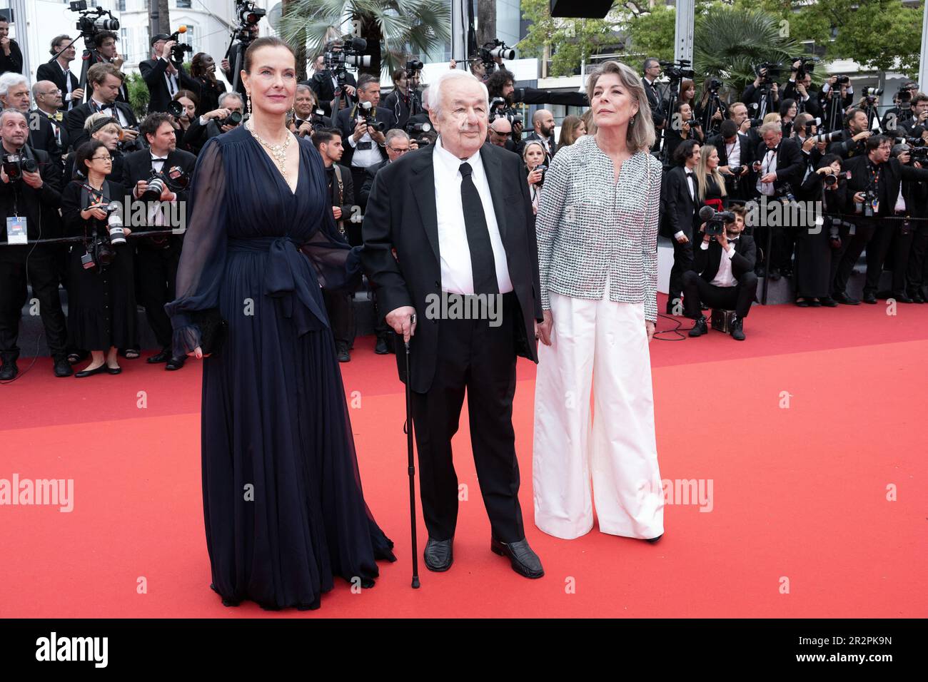 Cannes, France. 21st May, 2023. Princess Caroline of Hanover, Paul ...