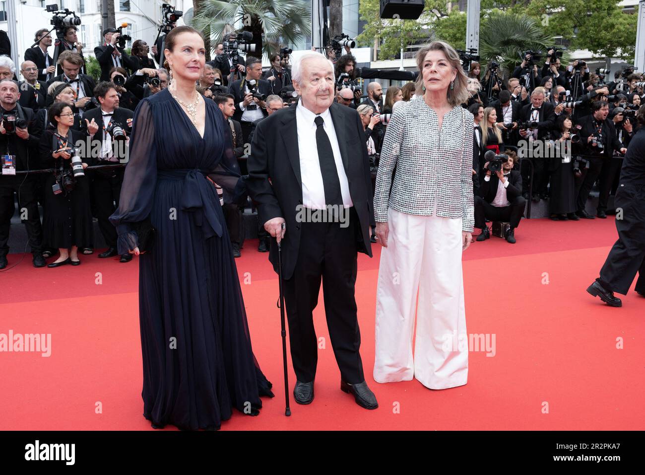 Cannes, France. 21st May, 2023. Princess Caroline of Hanover, Paul ...