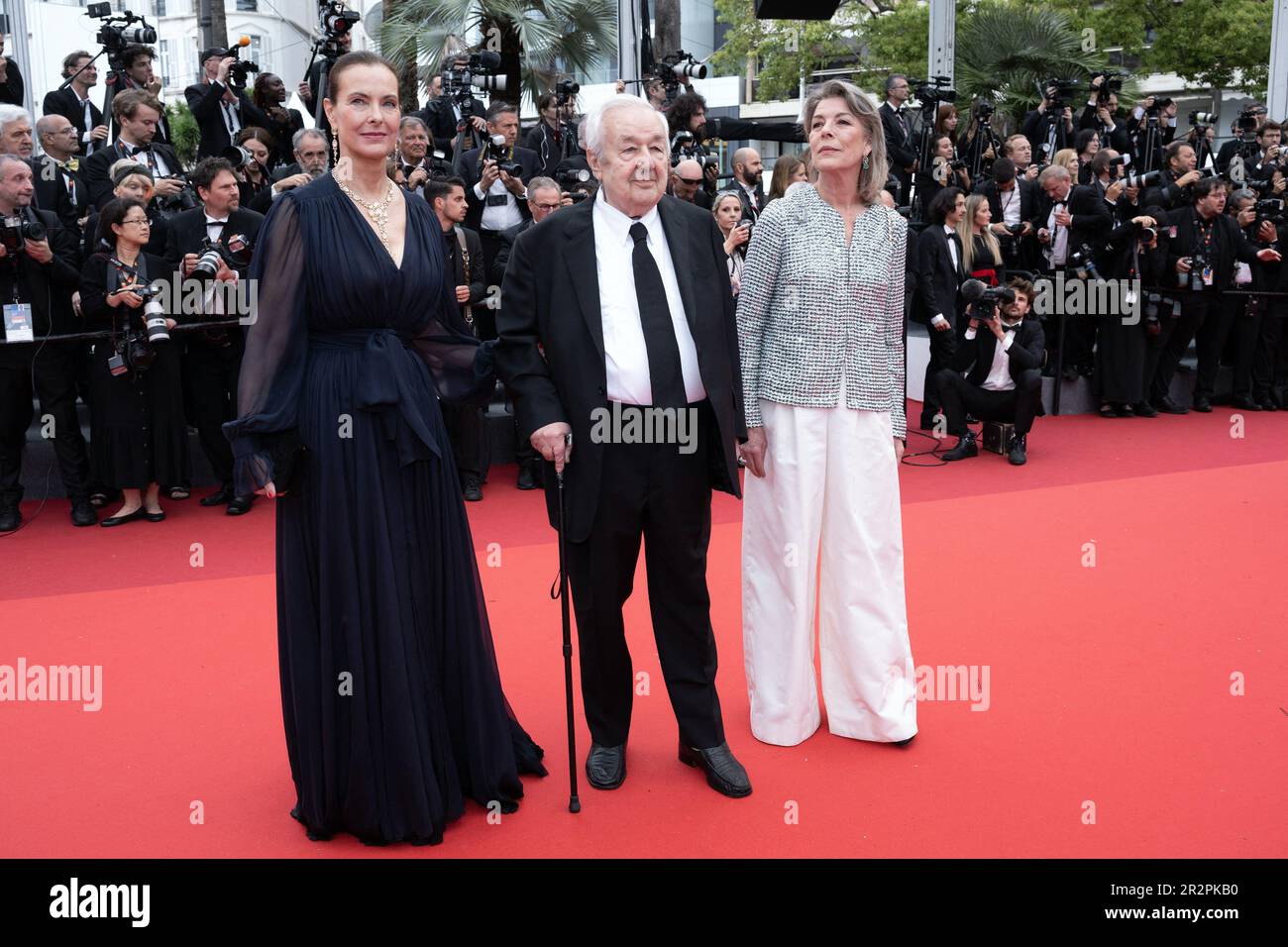 Cannes, France. 21st May, 2023. Princess Caroline of Hanover, Paul ...