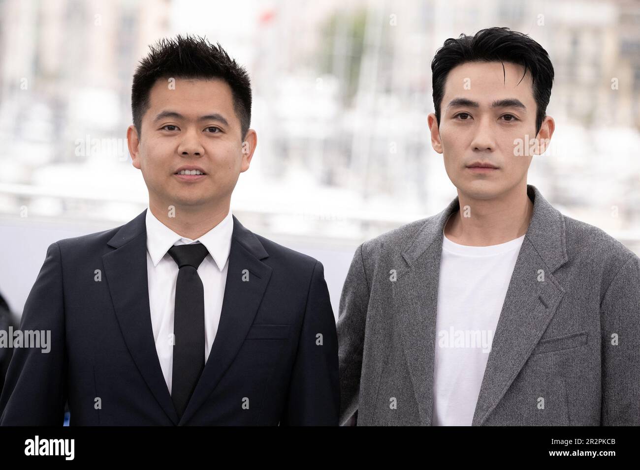 Cannes, France. 21st May, 2023. Wei Shujun and Zhu Yilong attend the He ...
