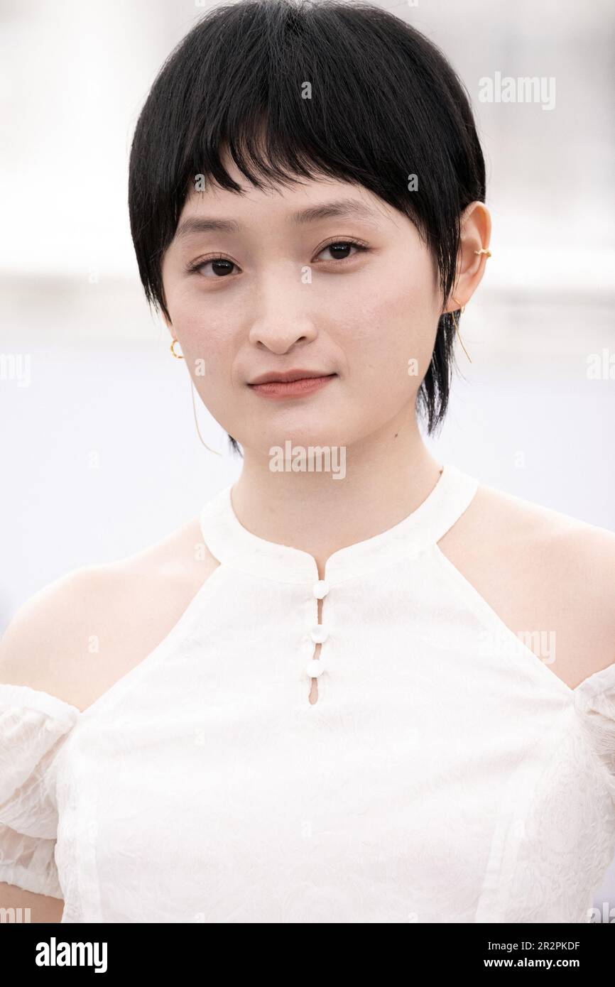 Cannes, France. 21st May, 2023. Liu Baisha attends the He Bian De Cuo ...