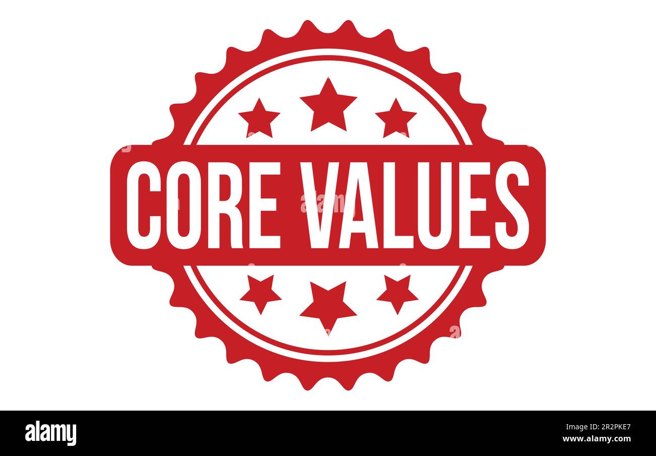 Core Values Rubber Stamp Seal Vector Stock Vector Image & Art - Alamy