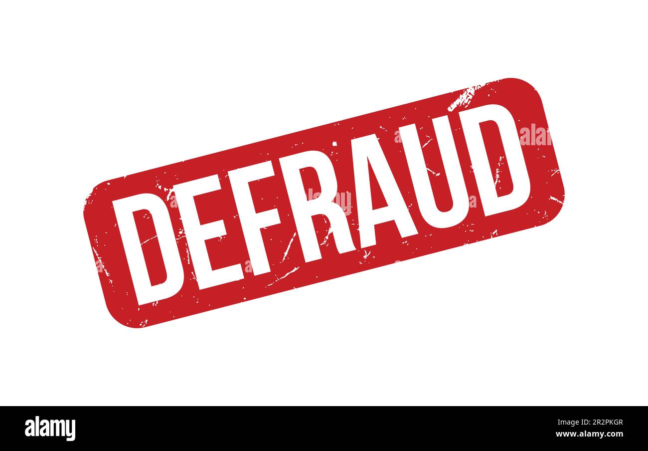 Defraud Rubber Stamp Seal Vector Stock Vector Image & Art - Alamy
