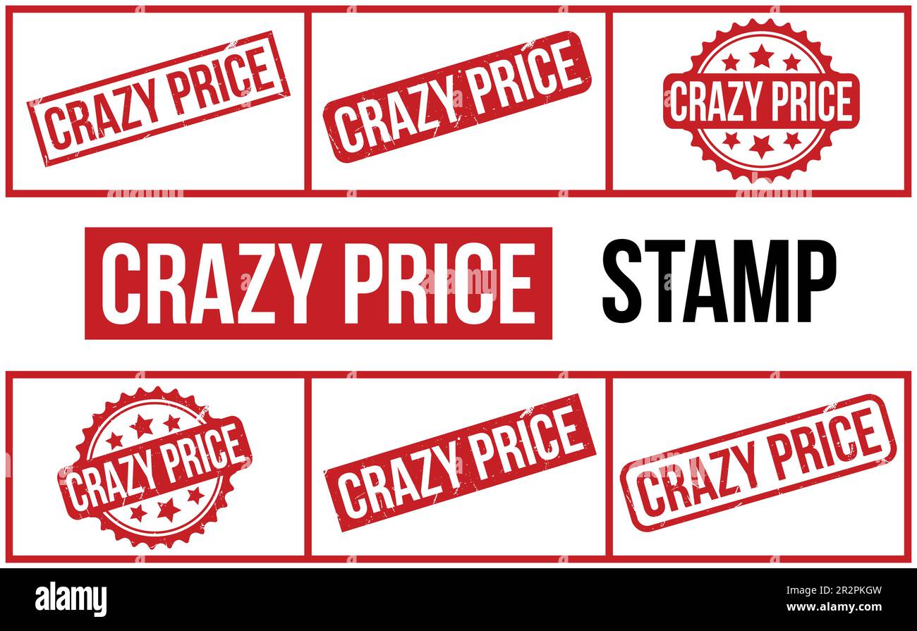 Crazy price seal hi-res stock photography and images - Alamy