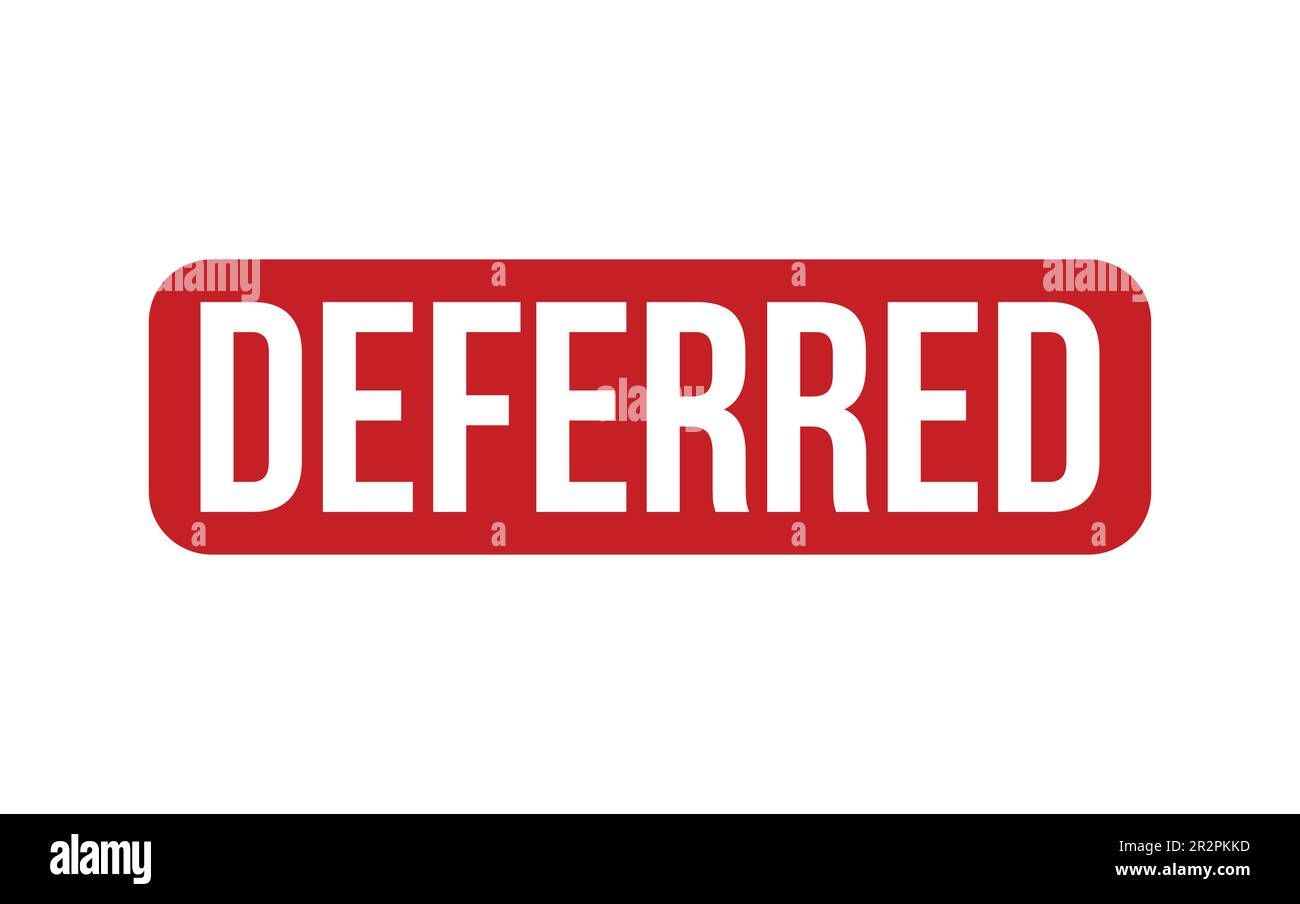 Deferred rubber stamp hi-res stock photography and images - Alamy