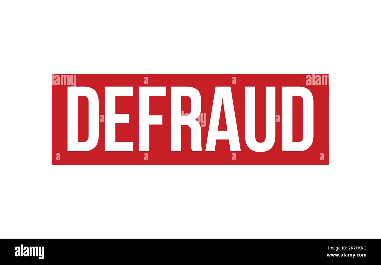 Defraud stamp hi-res stock photography and images - Alamy