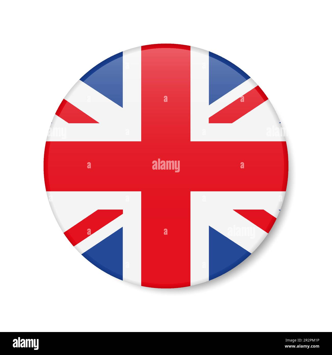 British flag sticker Stock Vector Images - Alamy